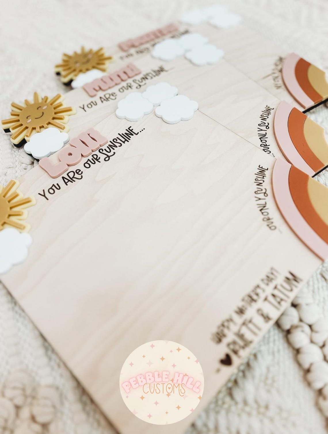Sunshine Mother’s Day Handprint Sign, Gifts for Mom, Gifts for Grandma ...
