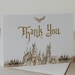EDITABLE Magical Thank You Card Template, Printable Folded Thank You ...