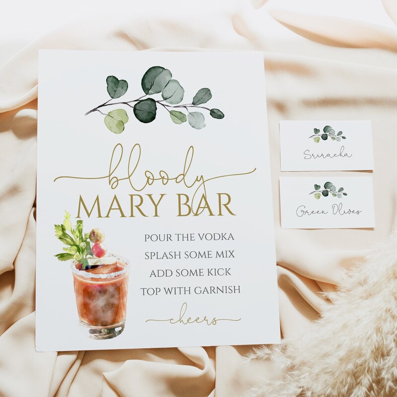 Bloody Mary Bar - Etsy