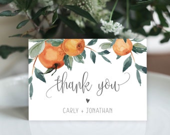 Orange Thank You | Etsy