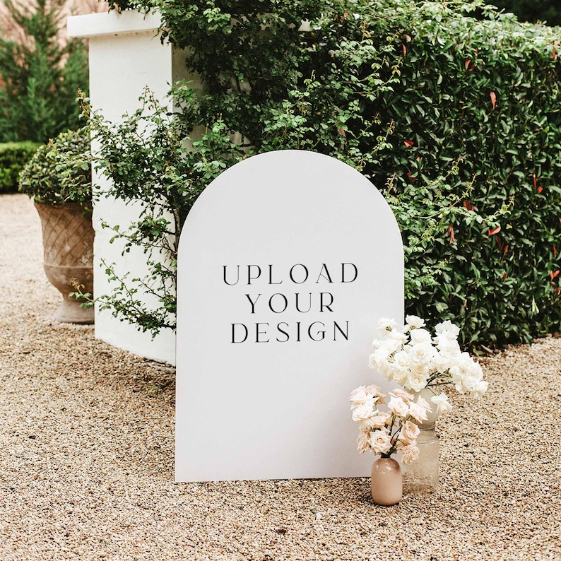 PRINTED & SHIPPED Large Welcome Sign, Wedding Welcome Poster, Bridal ...