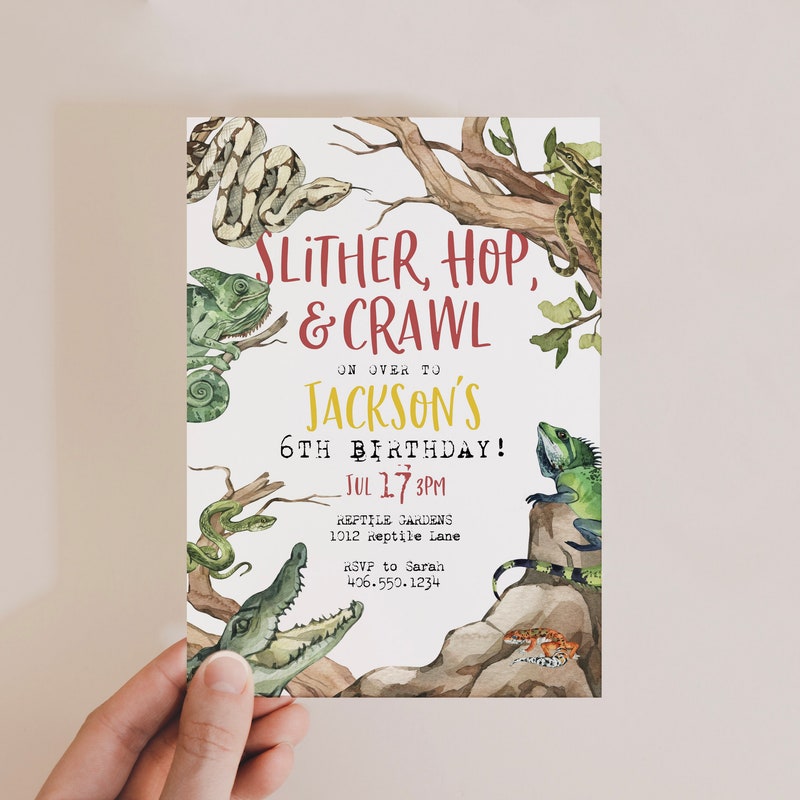 Snake Invitations - Etsy