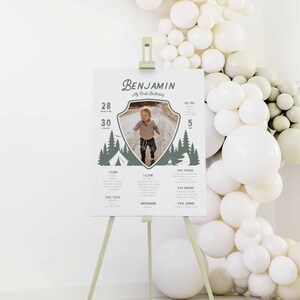 Editable Happy Camper Favor Tag Template, Camp Thank You Sticker ...