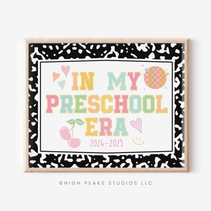 Happy First Day of School Patch Letter Composition Notebook Gift Tag ...