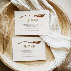 Wizard Wedding Invitation Suite Templates, Magic Wedding Invite Set ...