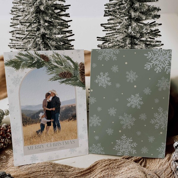 Rustic Holiday Cards - Etsy