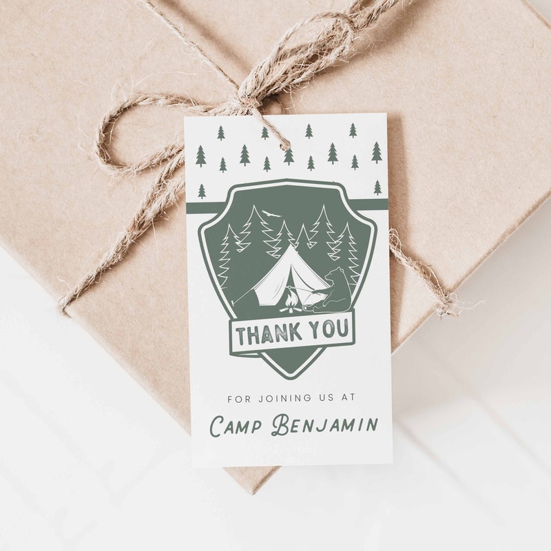 Camping Thank You - Etsy