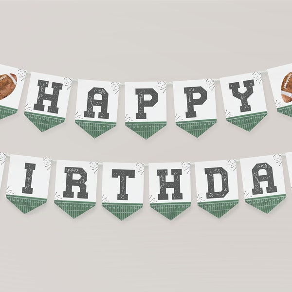 Birthday Pennant Banner - Etsy