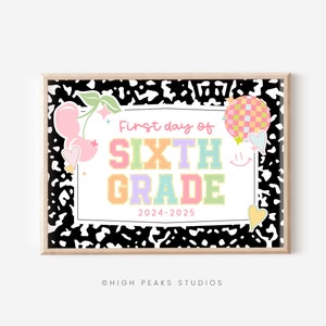 6th Grade Back to School Bundle, Patch Letter Composition Notebook ...