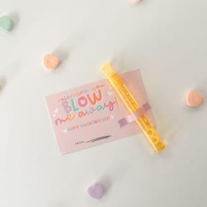 Bubble Stick Kids Valentine Printables, You Blow Me Away Valentine ...