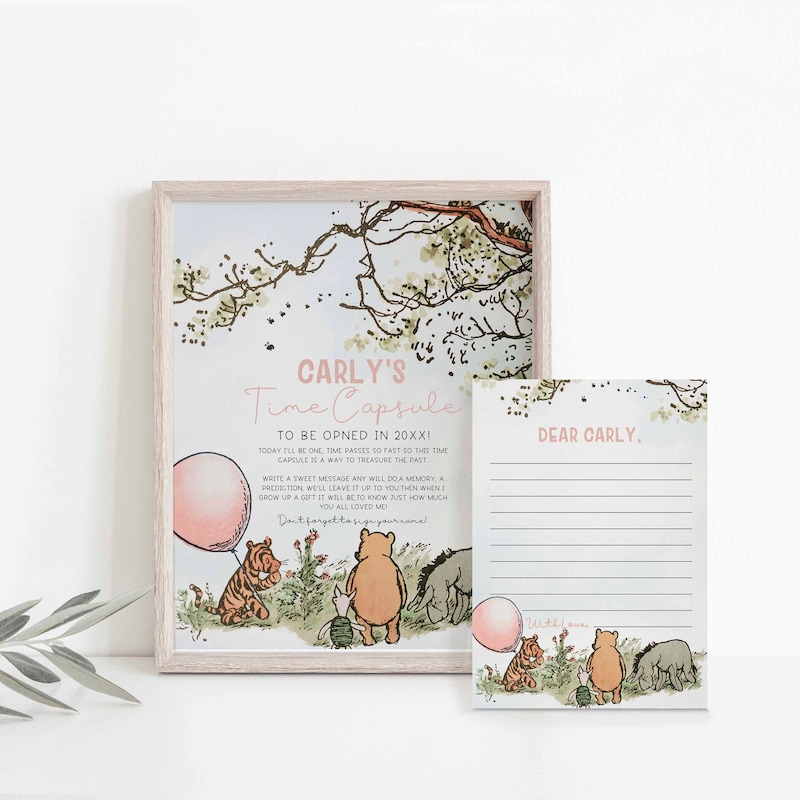 Pooh Note Cards - Etsy
