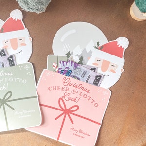 Lottery Ticket Christmas Gift Printable, Scratch off Ticket Tag ...