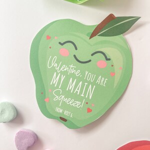 Awesome Sauce Applesauce Valentine Printable,main Squeeze Valentine ...