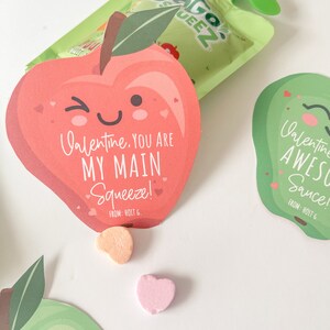 Awesome Sauce Applesauce Valentine Printable,main Squeeze Valentine ...