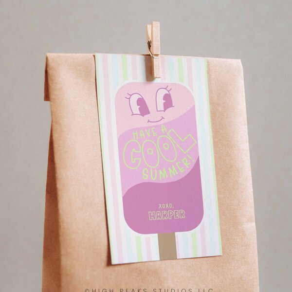 Popsicle Gift Tag - 60+ Gift Ideas for 2024
