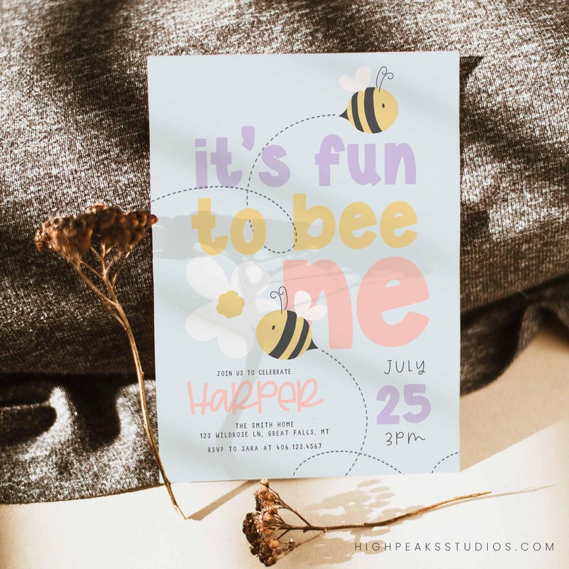 Fun to Bee One - Etsy
