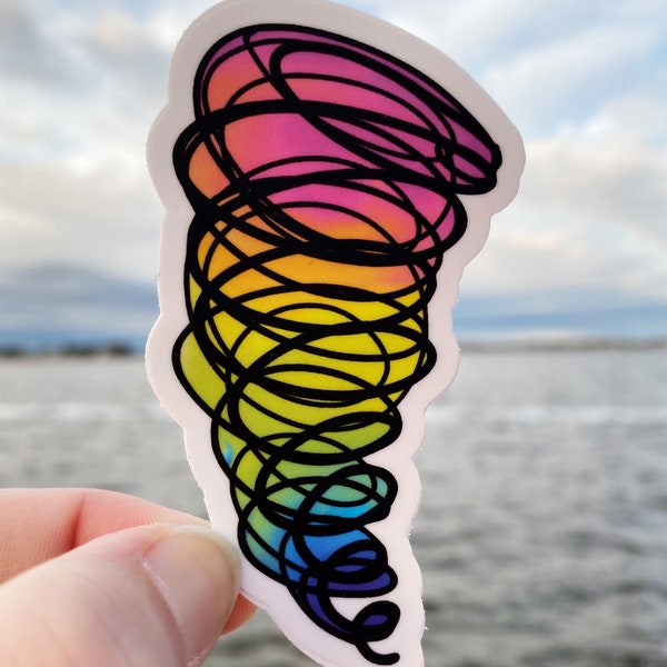 Tornado Decal - Etsy