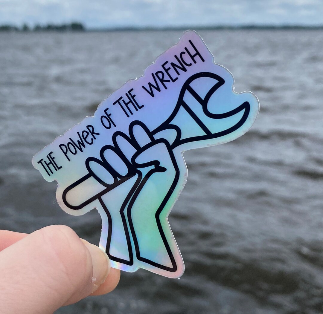 Classical Conversations Power of the Wrench Vinyl Sticker, Hand ...