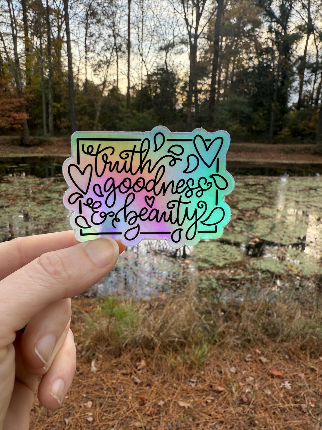 Truth Goodness Beauty – Classical Learning – Rainbow Holographic CC ...