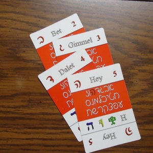 Hebrew Alef-bet Playing Cards - Pictograph, Paleo, Modern, and Script ...