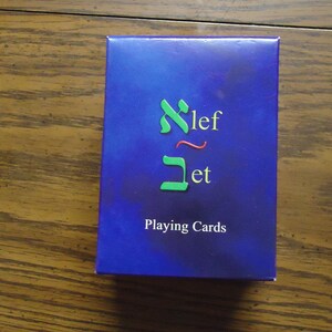Hebrew Alef-bet Playing Cards - Pictograph, Paleo, Modern, and Script ...