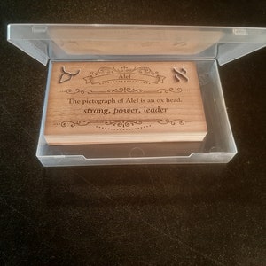 Hebrew Alef Bet Flash Cards - Etsy