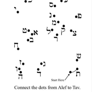 The Alef Bet Activity Book: A Fun and Easy Coloring and Activity Book ...