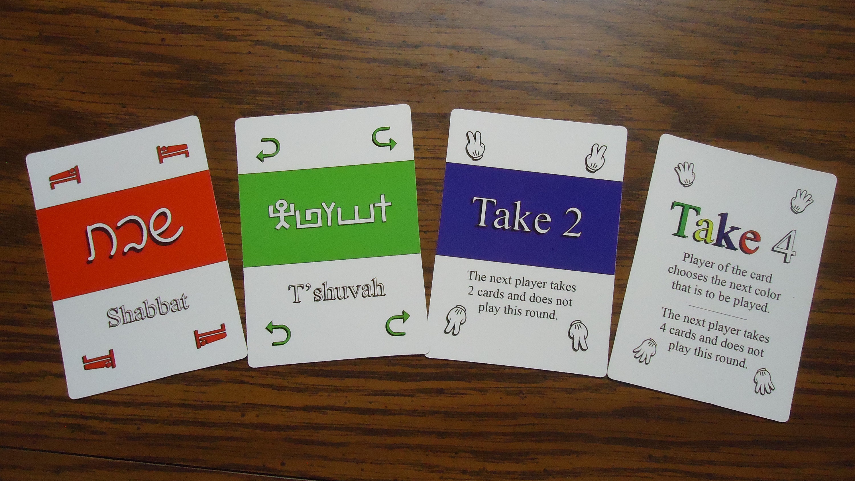 Hebrew Alef-bet Playing Cards Pictograph Paleo Modern and | Etsy