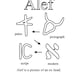 The Alef Bet Activity Book: A Fun and Easy Coloring and Activity Book ...