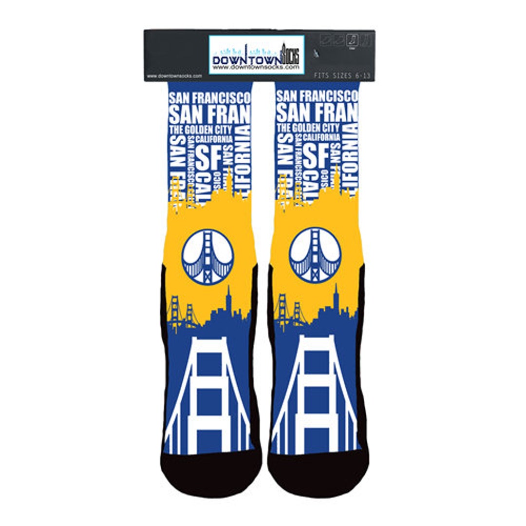 Golden State Socks San Francisco Socks Downtown Socks Skyline Socks - Etsy