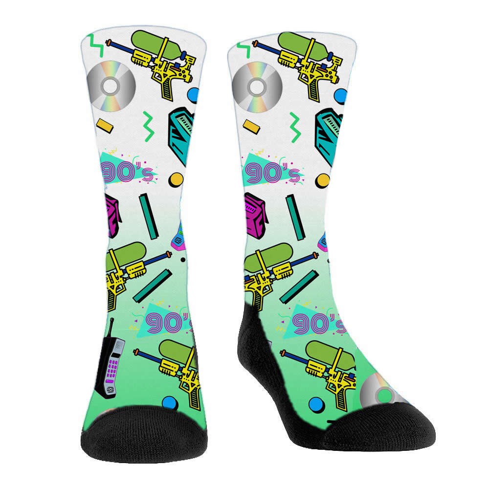 90's Socks Retro Socks Cool Socks From the 90's - Etsy