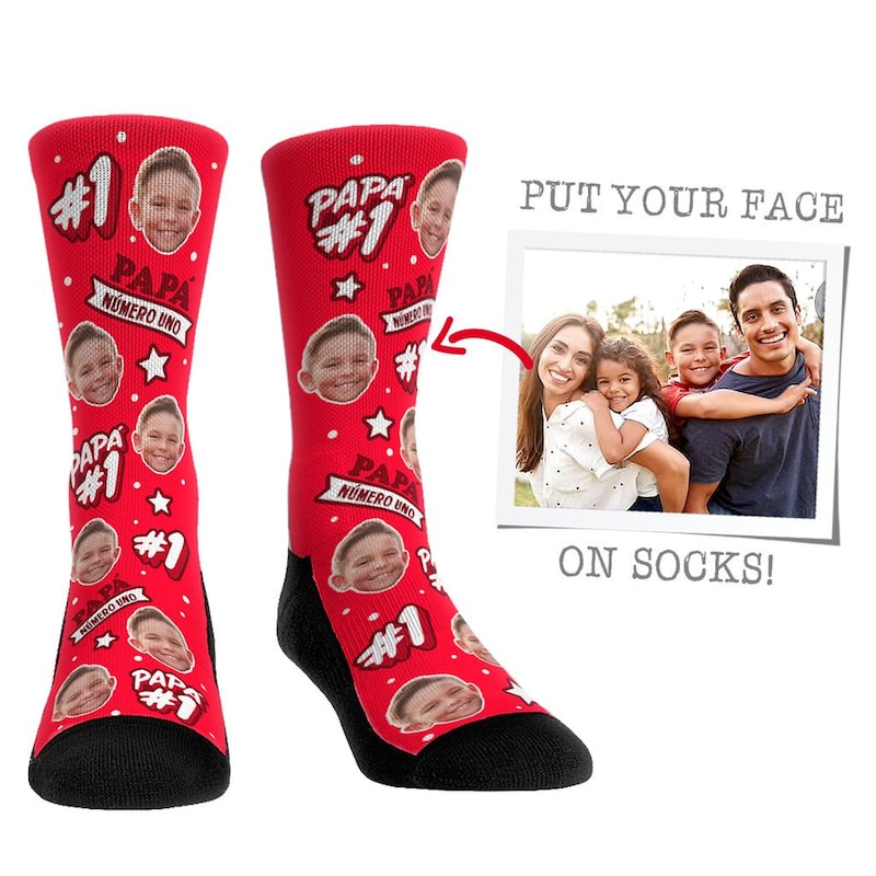 Photo Socks - Etsy