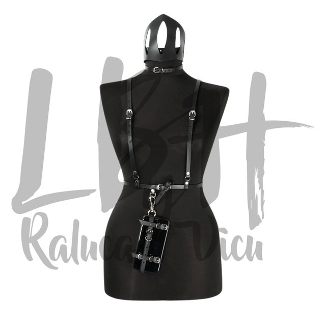 LeatherBodyHarness - Etsy