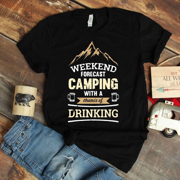 Funny Camping Shirt - Etsy