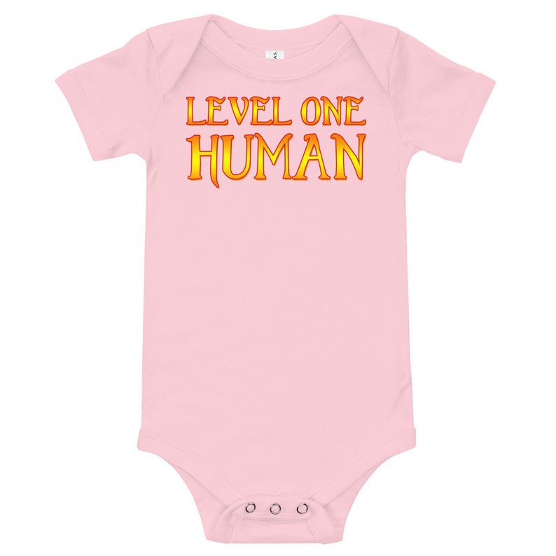 Level One Human Bodysuit Baby Gamer Video Gamer Future - Etsy
