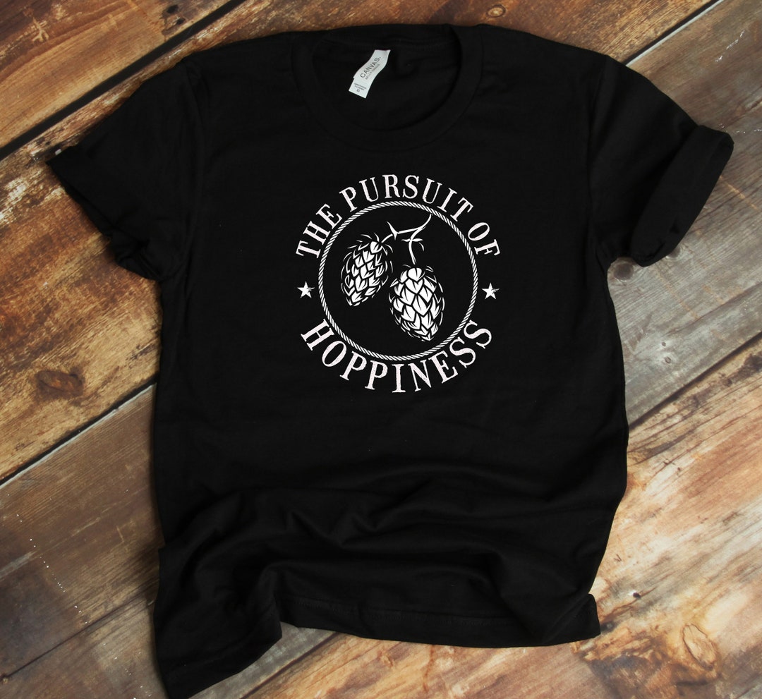 Camiseta bebedor de cerveza-La búsqueda de Hoppiness Homebrewing divertido amante de la cerveza ...