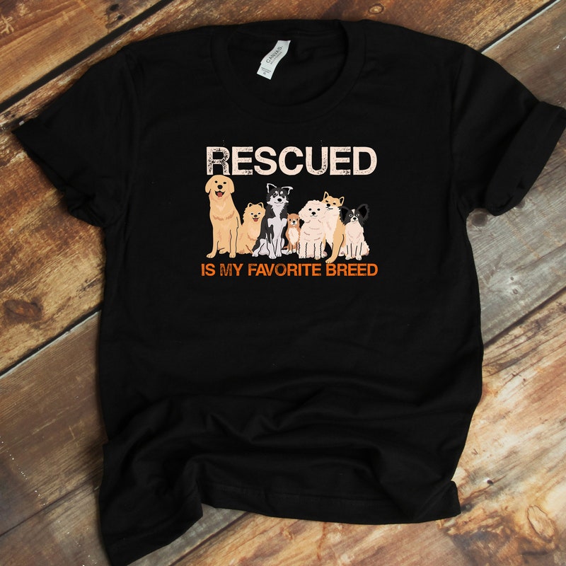 Rescue Dog T Shirt - Etsy
