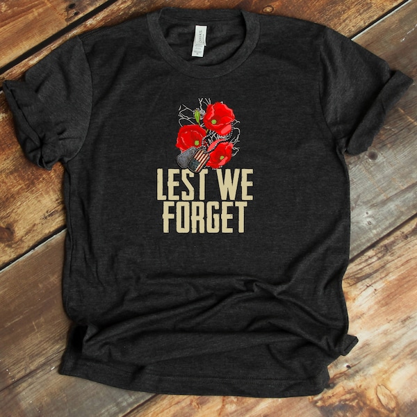 Memorial Day Poppy Shirt - Etsy