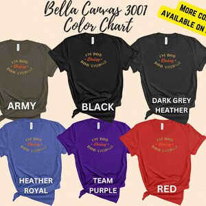 Bob T-shirt - Names I'm Bob Doing Bob Things Funny Robert Nicknames - Etsy