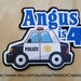 Custom Cake Topper Police Car - Etsy