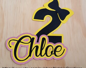 Emma Cake Topper | Etsy