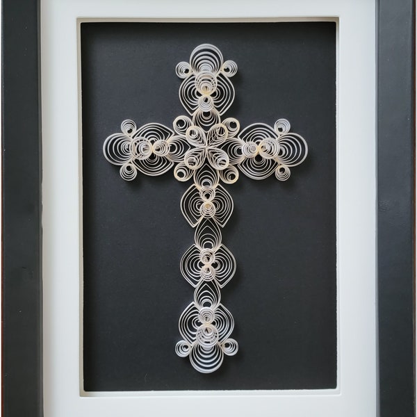 Quilled Cross - Etsy
