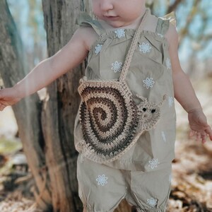 Snail Shaped Purse, Knitted Bags, Little Girl's Purse, Small Animals ...