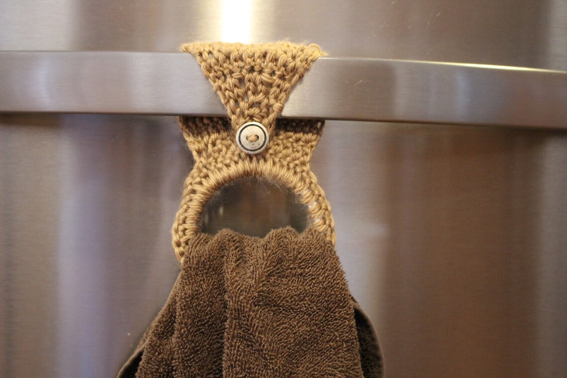 Kitchen Towel Holder Oven Door Dish Cloth Hanger Great Gifts | Etsy