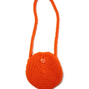 Orange Slice Purse, Little Girl's Purse, Small Food Pouch, Citrus Fruit ...