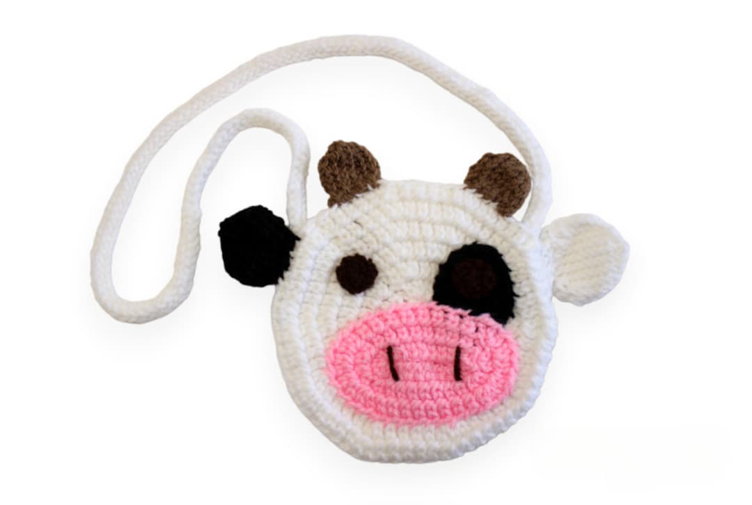 Black and White Holstein Cow Purse, Little Girl's Purse, Small Animals ...