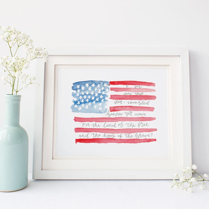 The National Anthem - Etsy