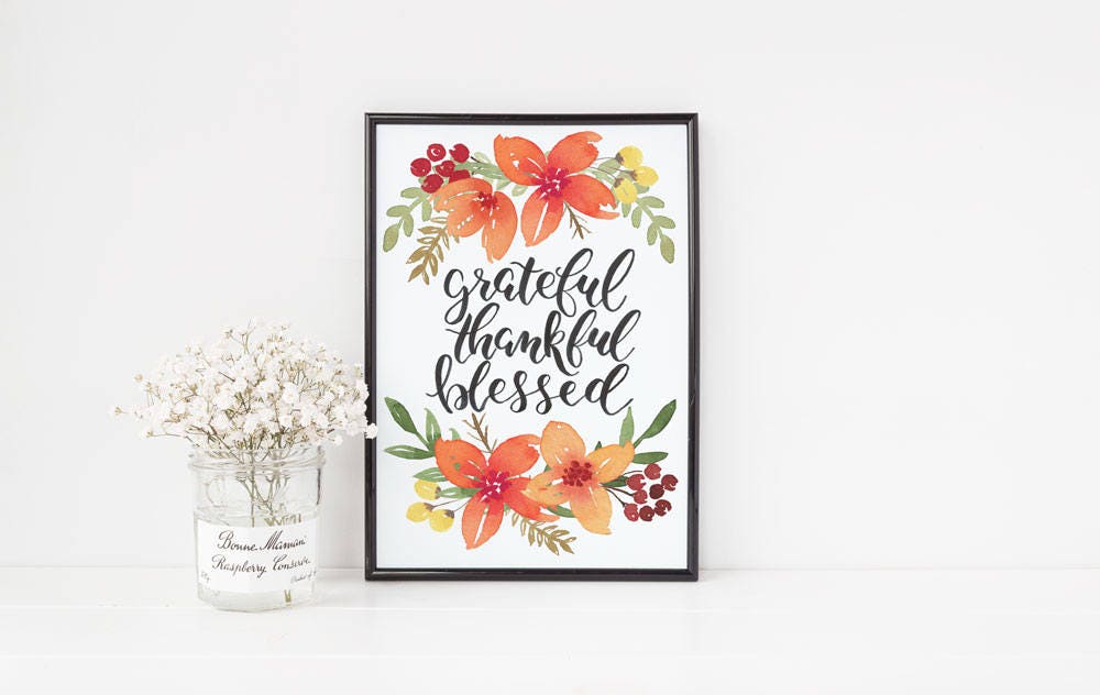 5x7 Fall Printable Pack Holidays Printable Seasonal Art - Etsy