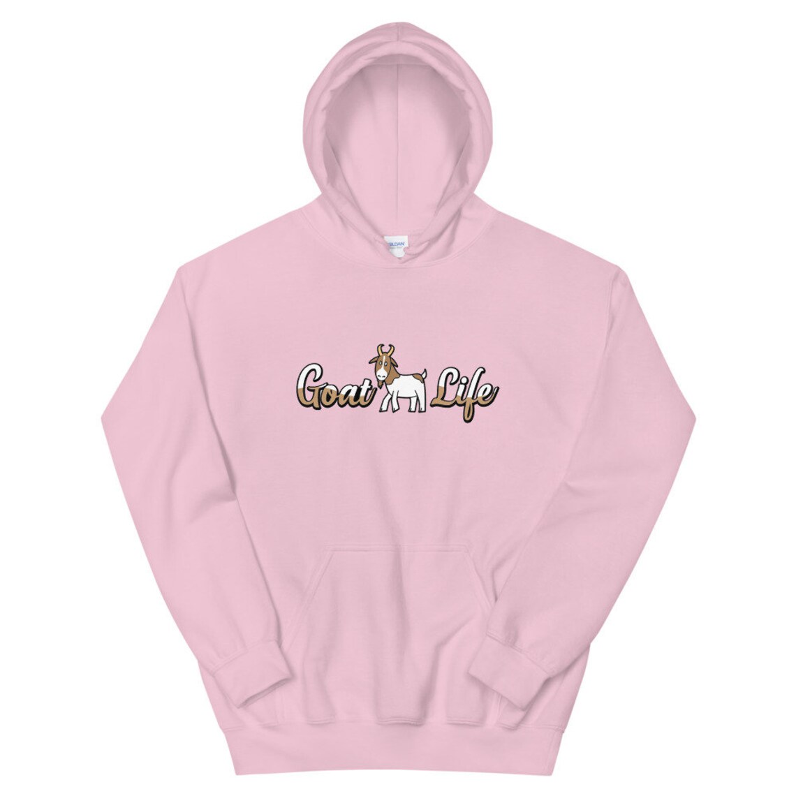Goat Life - Perfect Gift Hoodie for Farmers With Boer Goats, Billy ...
