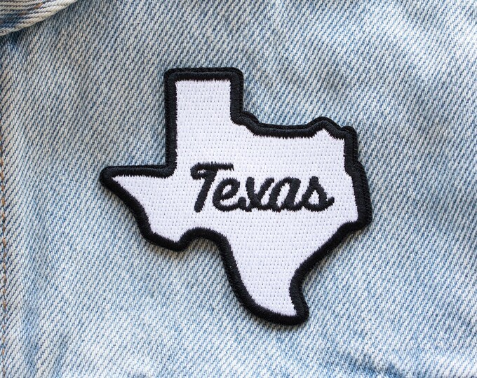 Texas Patch // Embroidered Patch / Fabric Patch / Sew on / Iron on ...